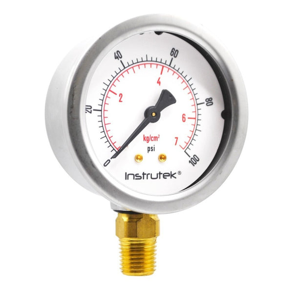 Manómetros con glicerina